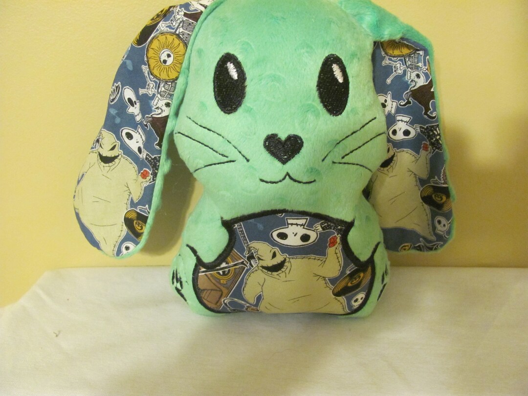 Green Floppy Ears Bunny - Plush Easter Bunny - Green Plush Easter ...