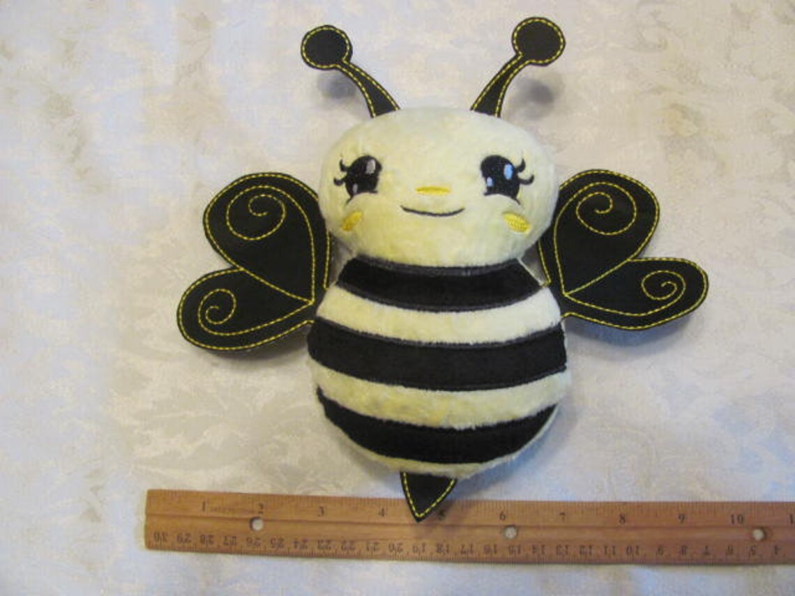 Bee Stuffed Animal- Bumble Bee Gift for Girls - Bumble Bee Stuffie ...