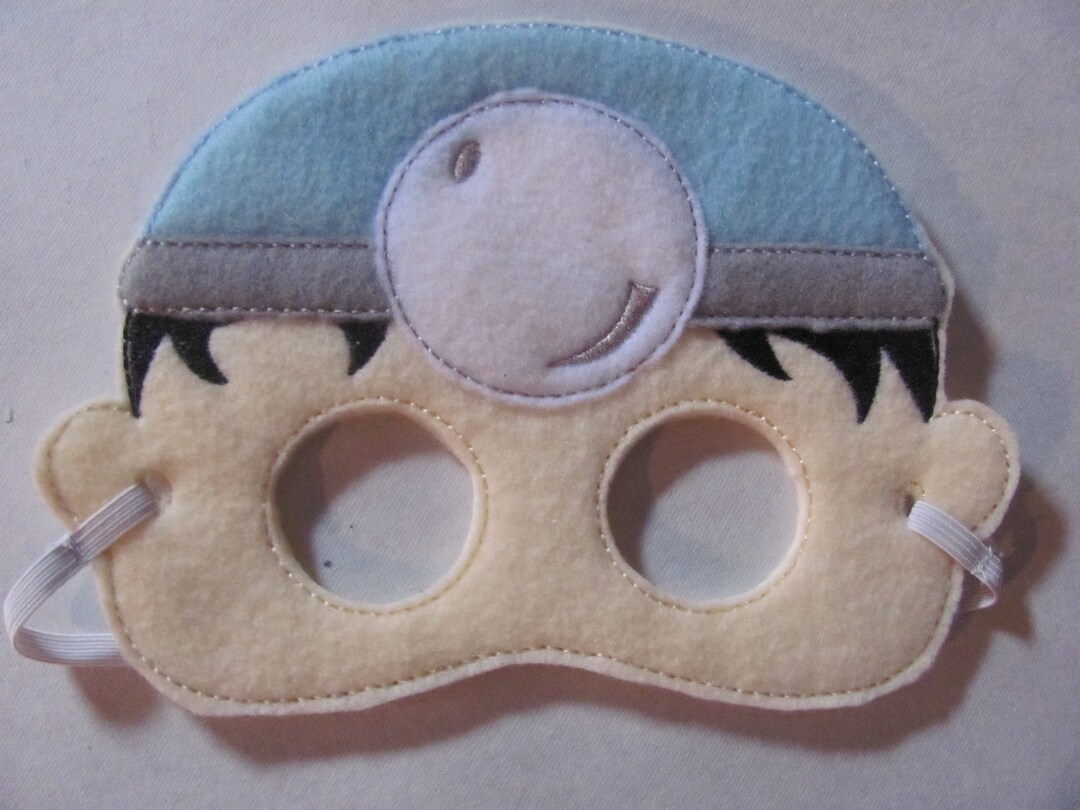 Doctor Party Mask - Doctor Photo Prop - Boy Doctor Party Favor - Black ...