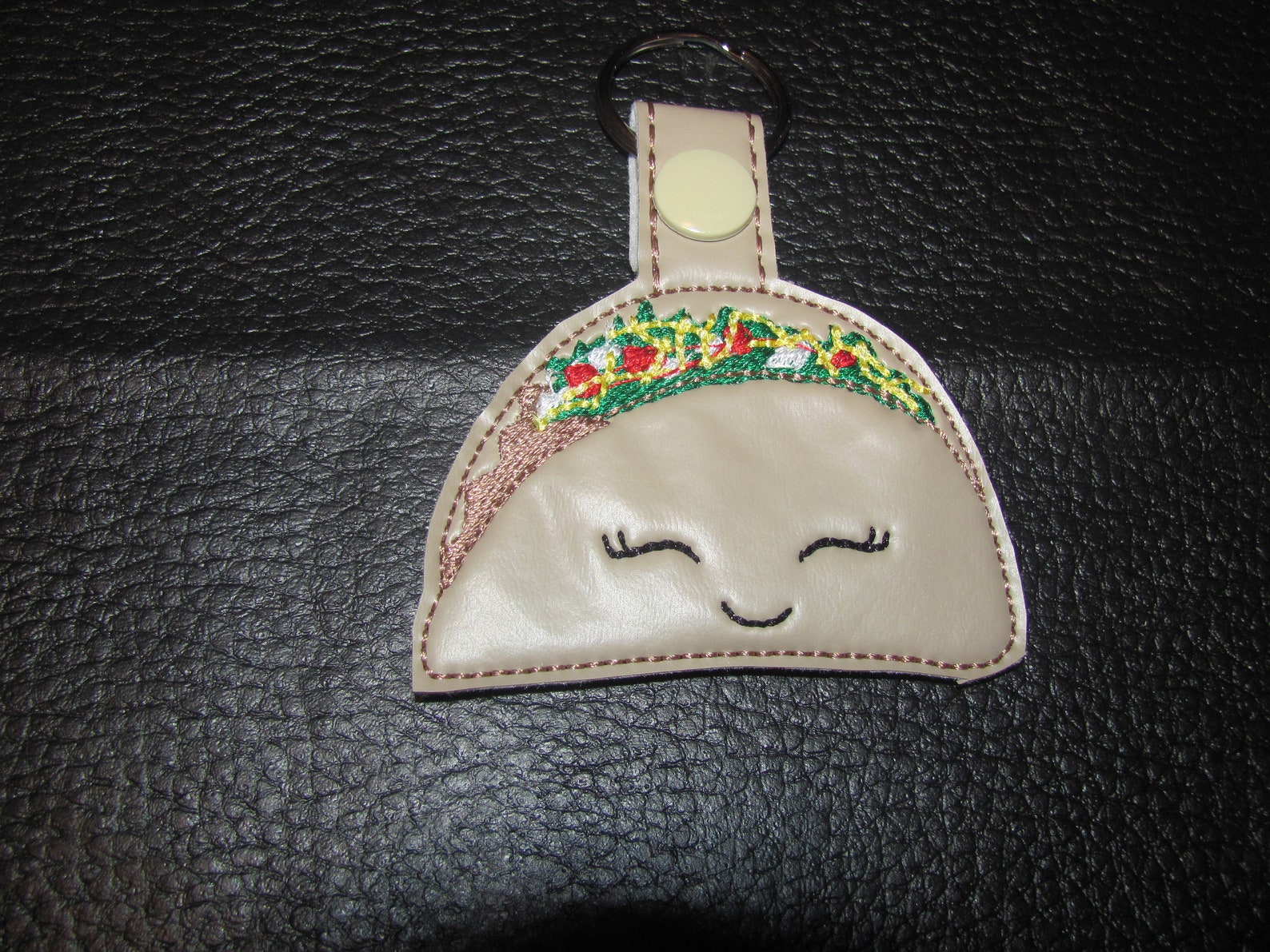 Quarter key chain Taco keychain Taco quarter holder | Etsy