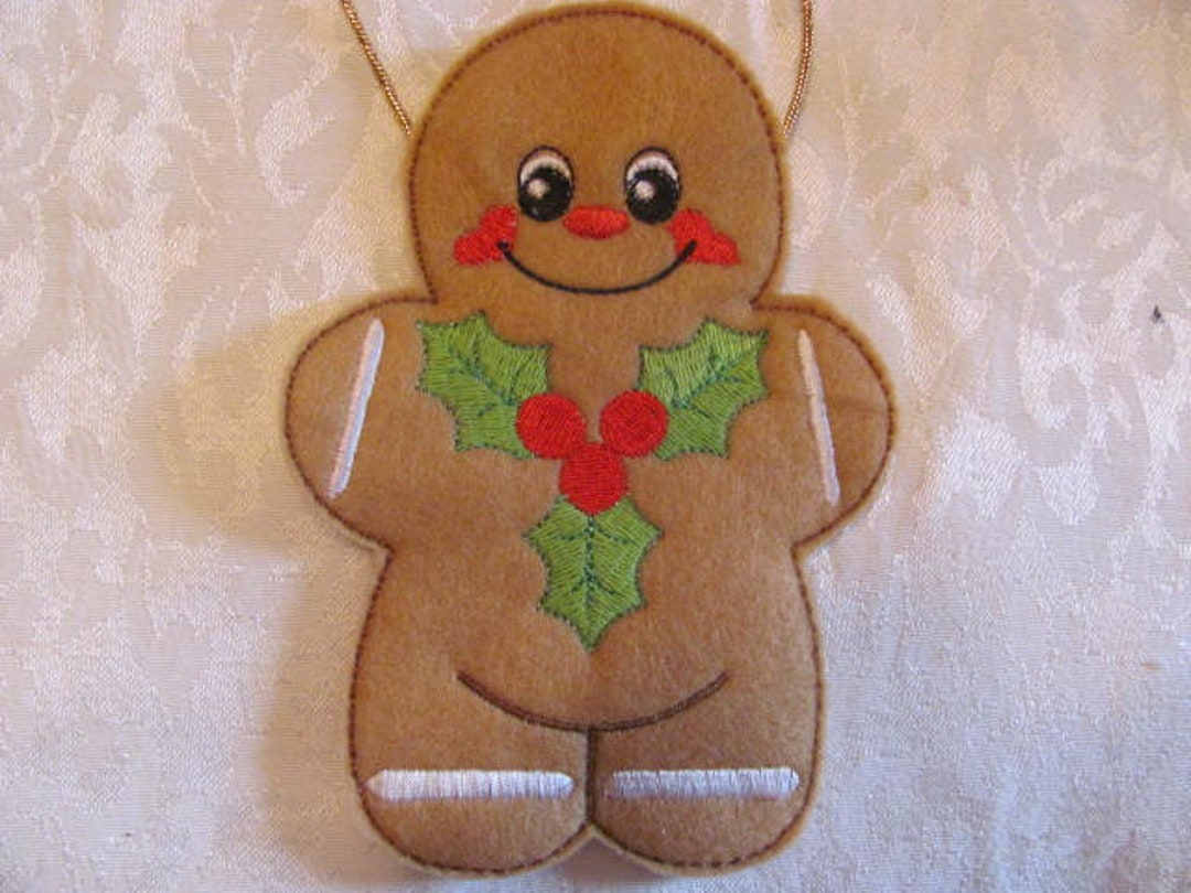 Gingerbread Man Boy Treat Bag - Gingerbread Boy Decor - Gingerbread Boy ...