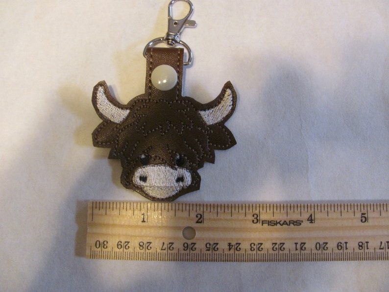 Highland Cow Key Chain Highland Cow Keyring Highland Cow - Etsy