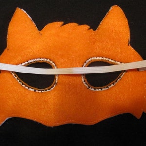 Fox Party Mask - Fox Photo Prop - Fox Party Favor - Fox Felt Mask- Fox ...
