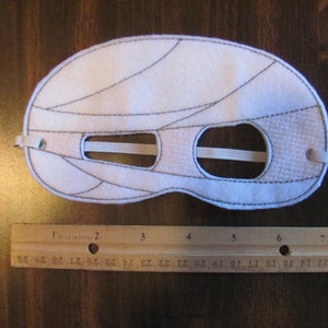 Mummy Felt Party Mask - Mummy Photo Prop - Mummy Party Favor - Mummy ...