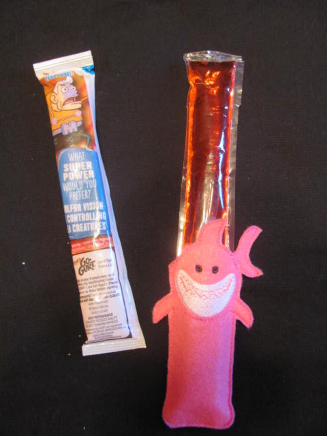 Shark Ice Pop Holder - Shark Freeze Pop Holder - Shark Yogurt Tube ...