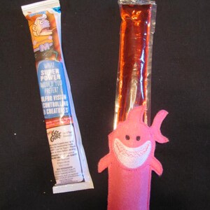 Shark Ice Pop Holder - Shark Freeze Pop Holder - Shark Yogurt Tube ...