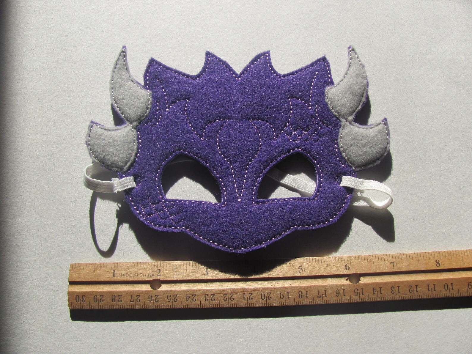 Dragon Party Masks Purple Dragon Photo Prop Dragon Felt Mask - Etsy