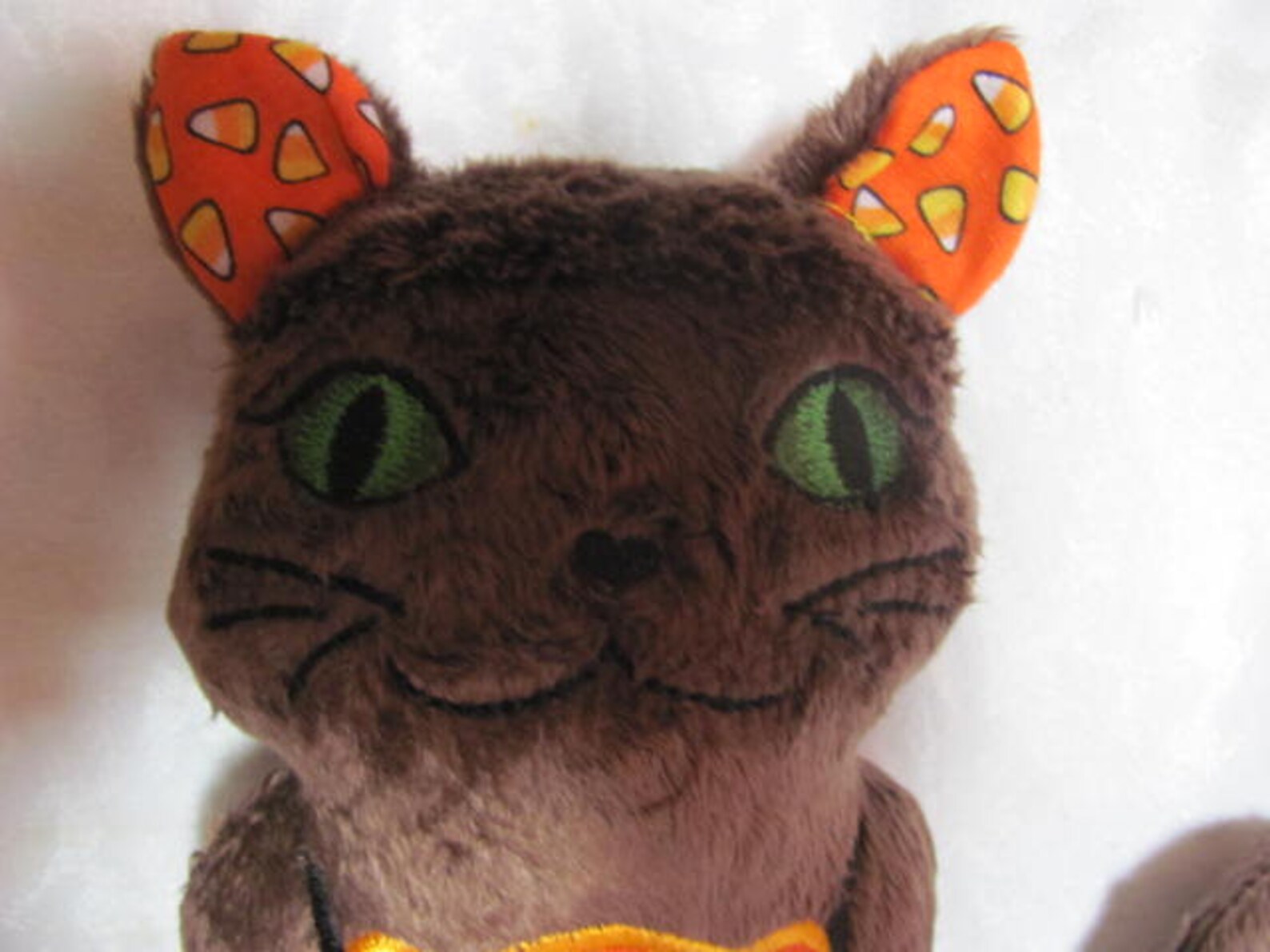 Halloween Kitty Stuffed Animal Candy Corn Cat Kitty Cat | Etsy