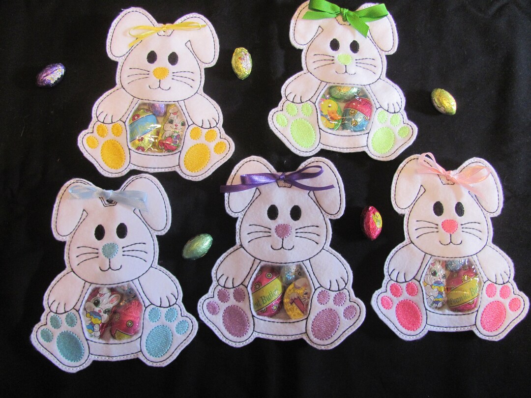 Bunny Treat Bags - Easter Treat Bags - Easter Bunny Treat Bags - Easter ...