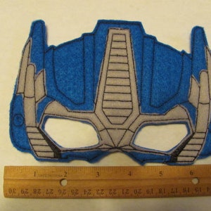 Blue Robot Party Masks- Blue Robot Photo Prop - Felt Mask - Pretend ...