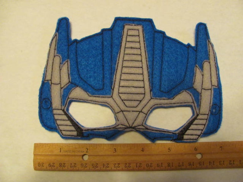 Blue Robot Party Masks- Blue Robot Photo Prop - Felt Mask - Pretend ...