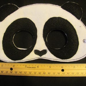 Panda Bear Party Masks- Panda Bear Photo Prop - Felt Mask - Pretend ...