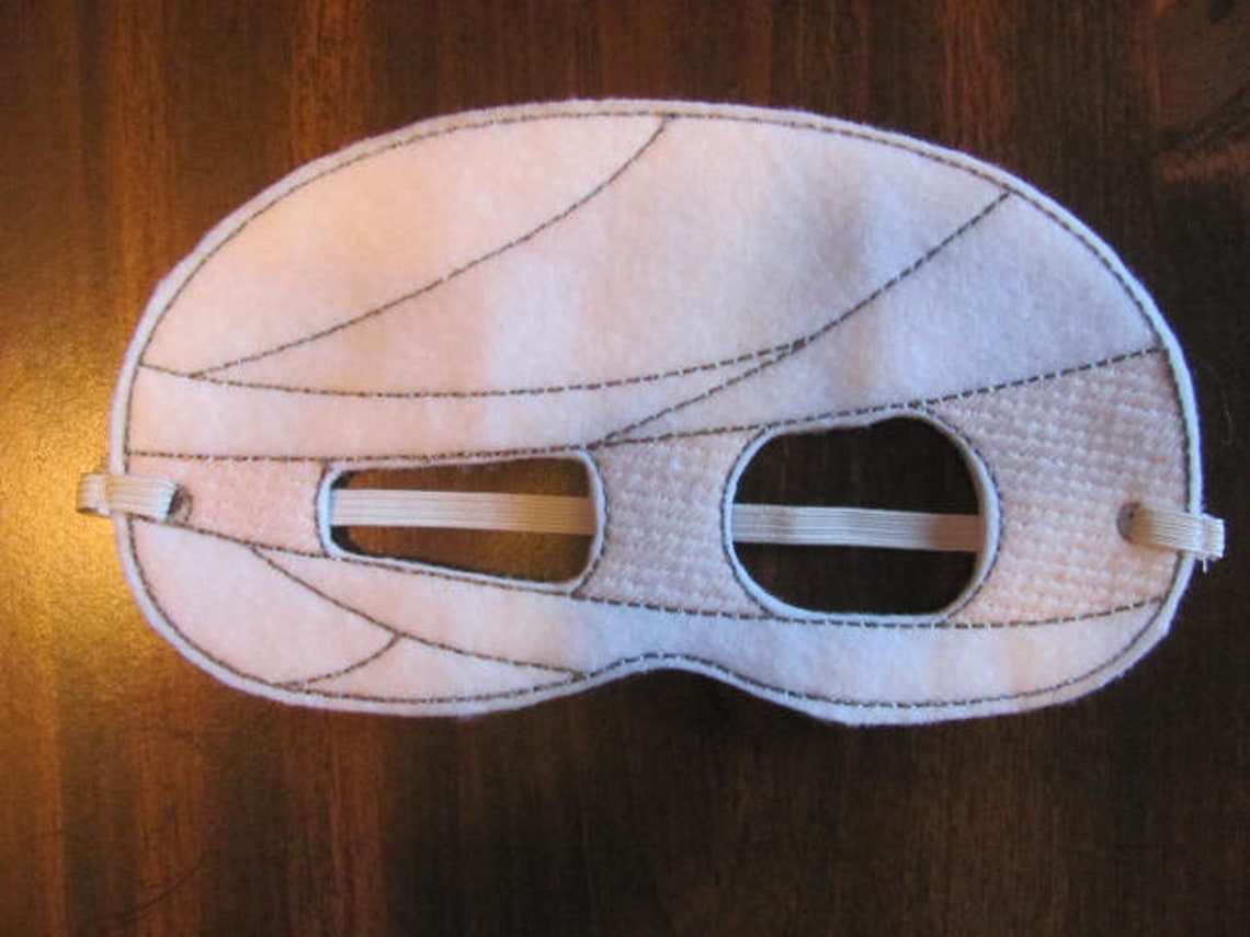 Mummy Felt Party Mask Mummy Photo Prop Mummy Party Favor | Etsy