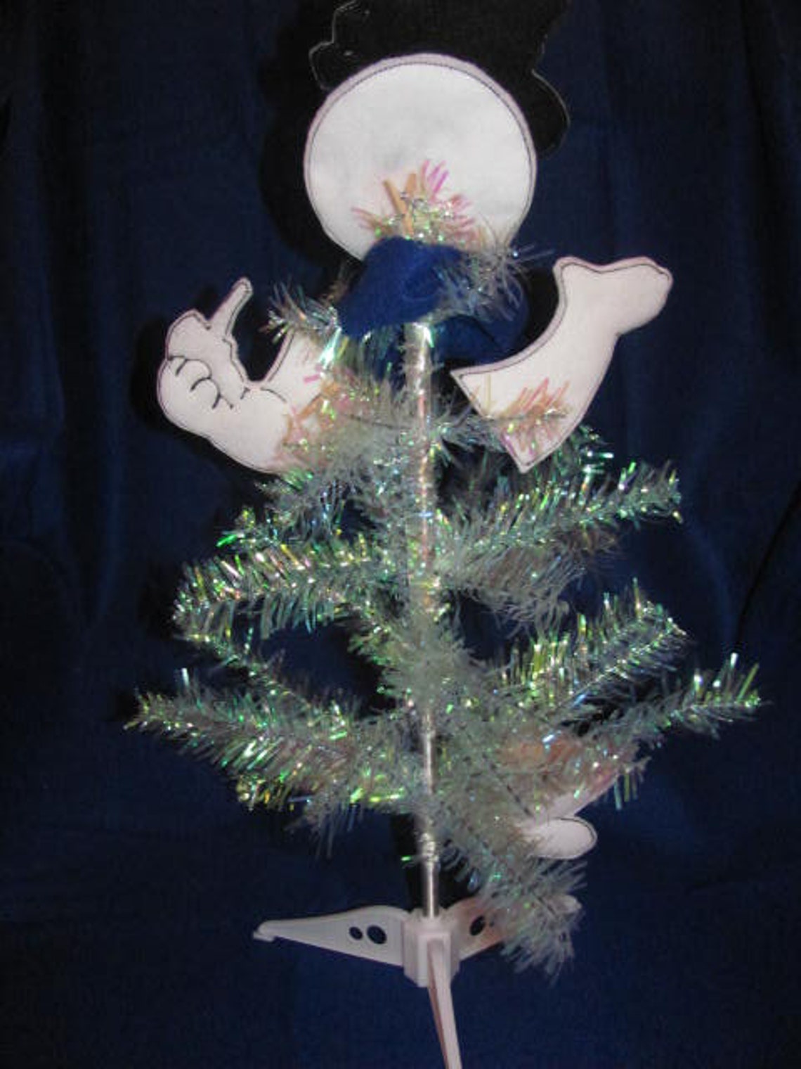 Snowman Christmas Tree Snowman Table Top Tree Snowman - Etsy