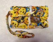 Emoji Inspired Clutch Bag Emoji Inspired Cell Phone Case Emoji - Etsy