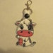 Cow Key Chain Cow Quarter Holder Keychain Cow Quarter Holder ...