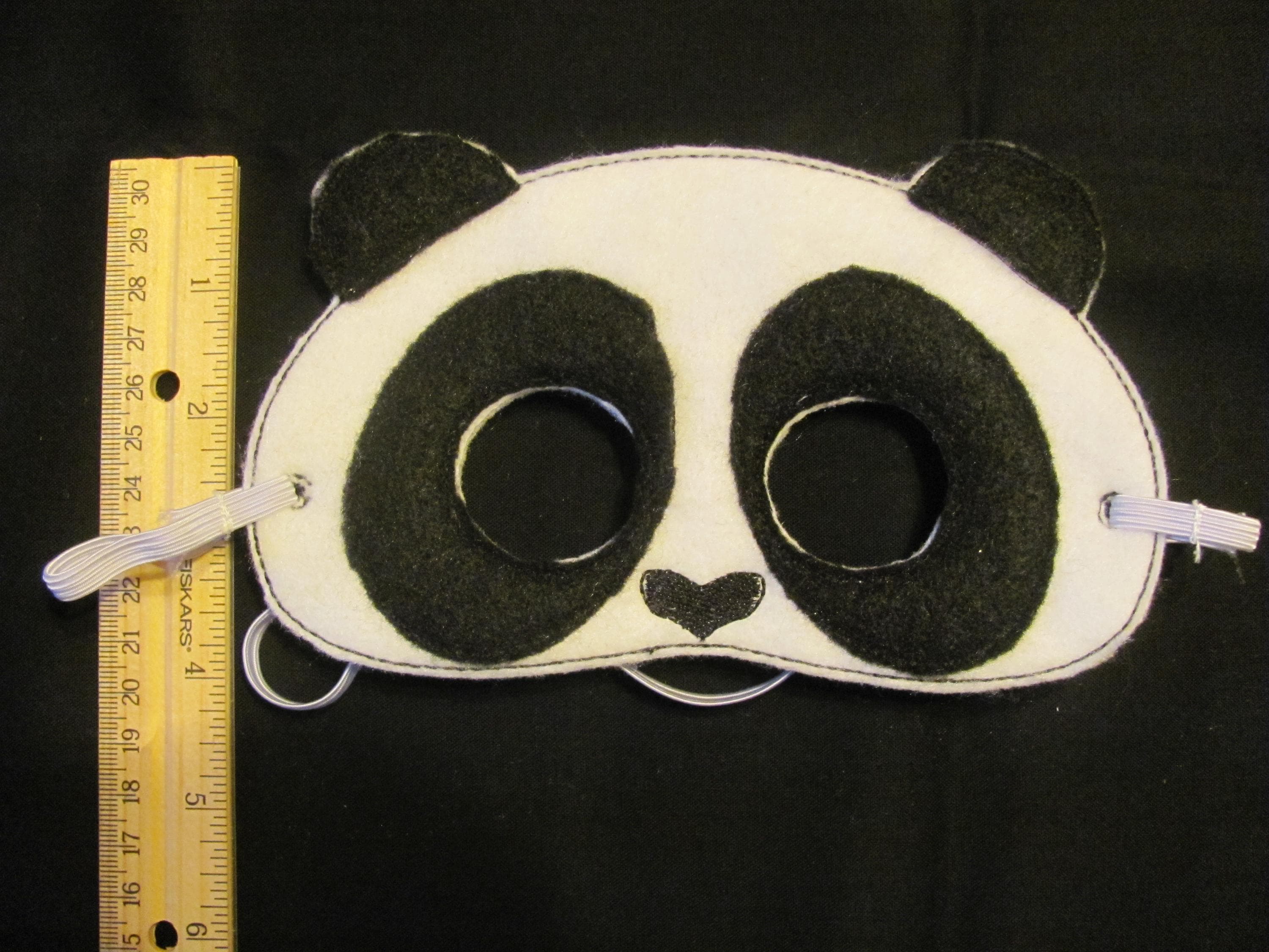 Panda Bear Party Masks- Panda Bear Photo Prop - Felt Mask - Pretend ...