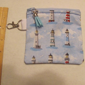 Lighthouse Zipper Bag - Lighthouse Accessories Bag - Zipper Pouch ...