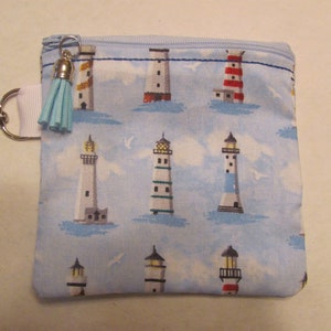 Lighthouse Zipper Bag - Lighthouse Accessories Bag - Zipper Pouch ...