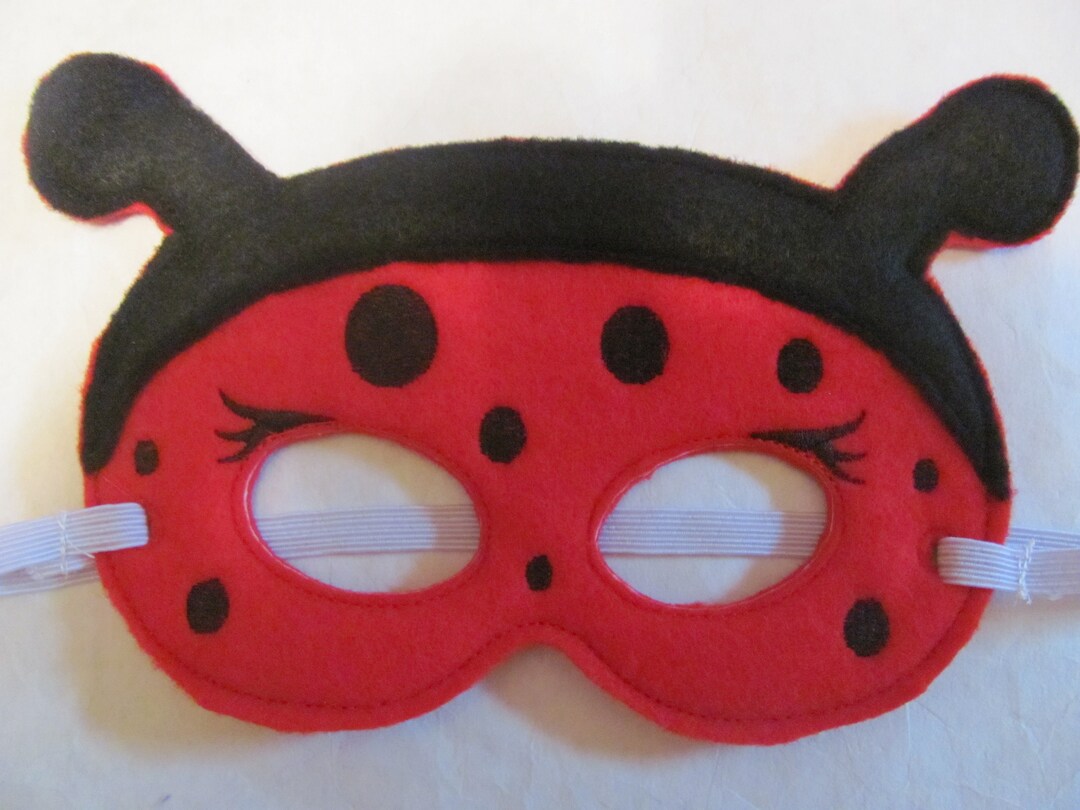 Ladybug Party Mask - Ladybug Photo Prop - Ladybug Party Favor - Ladybug ...