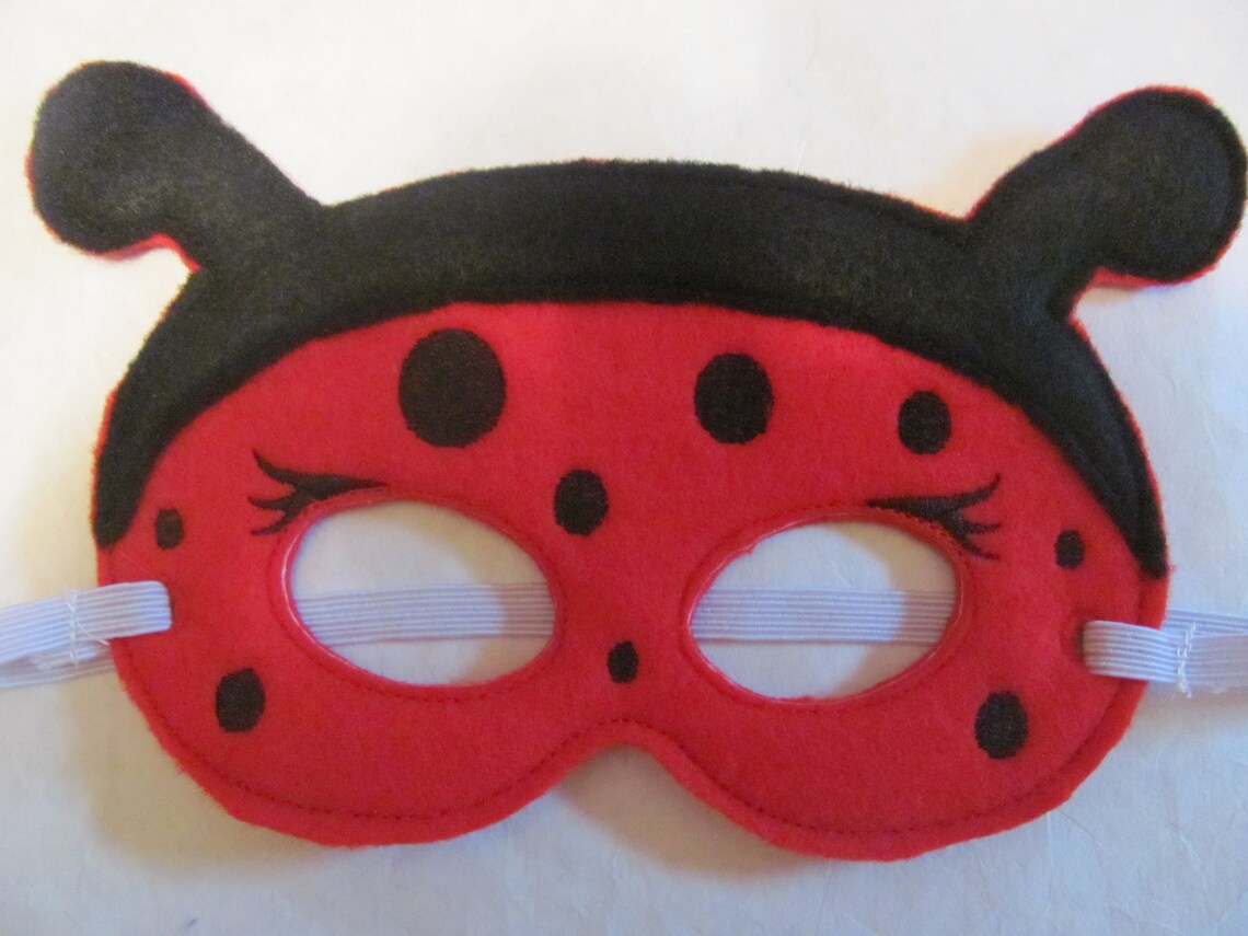 Ladybug Party Mask Ladybug Photo Prop Ladybug Party Favor - Etsy