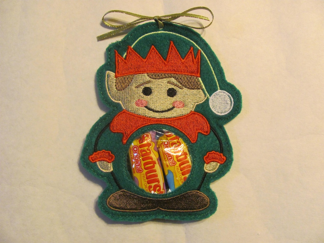 Elf Treat Bag - Elf Christmas Decor - Elf Gift Bag - Elf Christmas ...