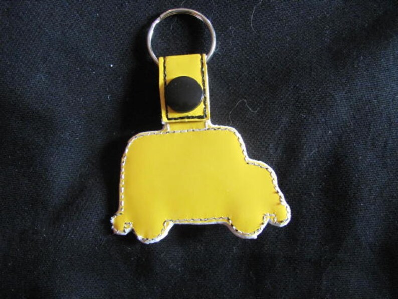 School Bus Key Fob Bus Key Fob School Bus Bag Tag School - Etsy