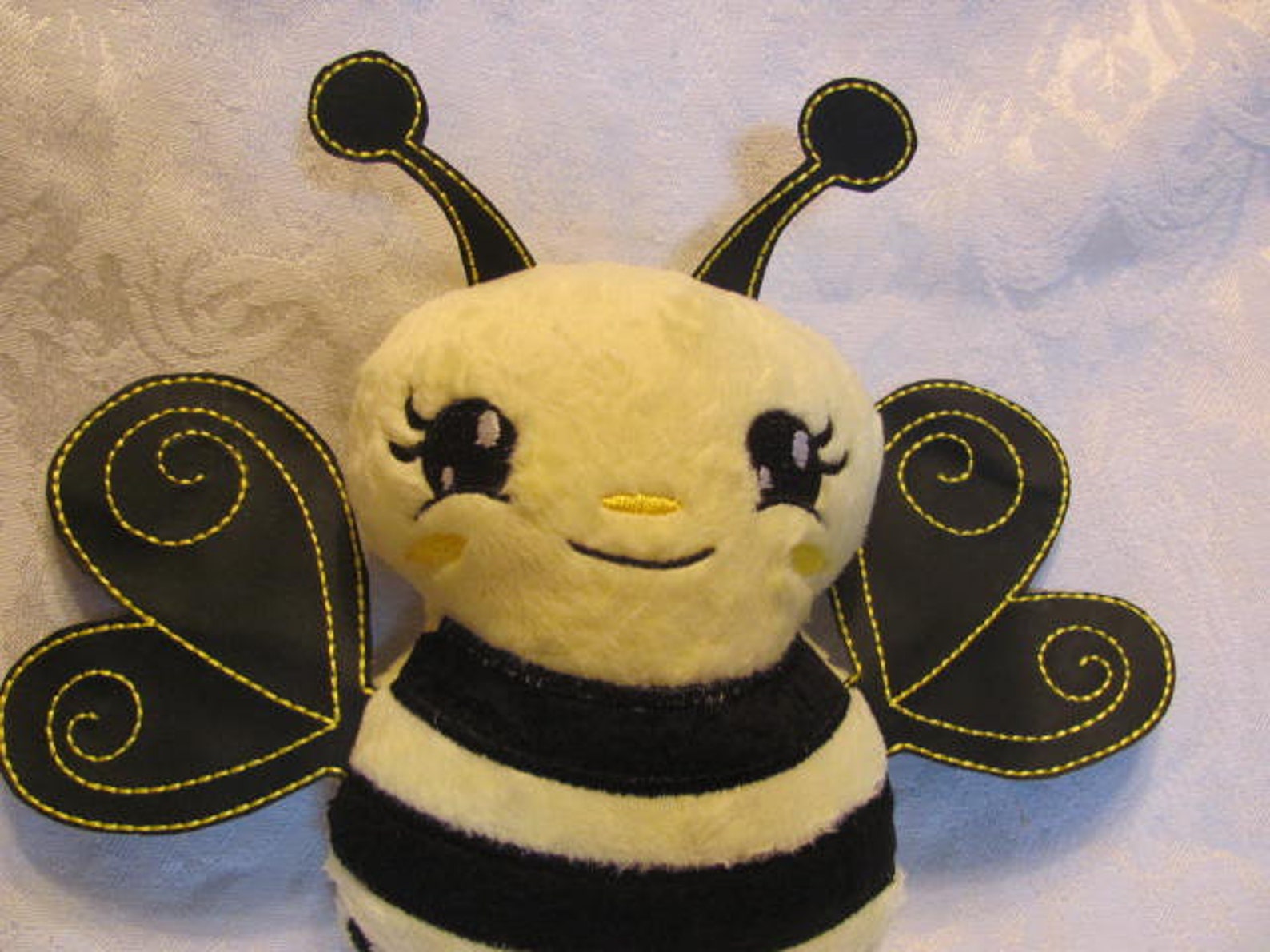 Bee Stuffed Animal Bumble Bee Gift for Girls Bumble Bee Stuffie ...