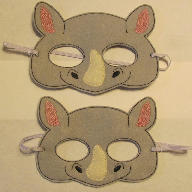 Rhino Mask - Etsy
