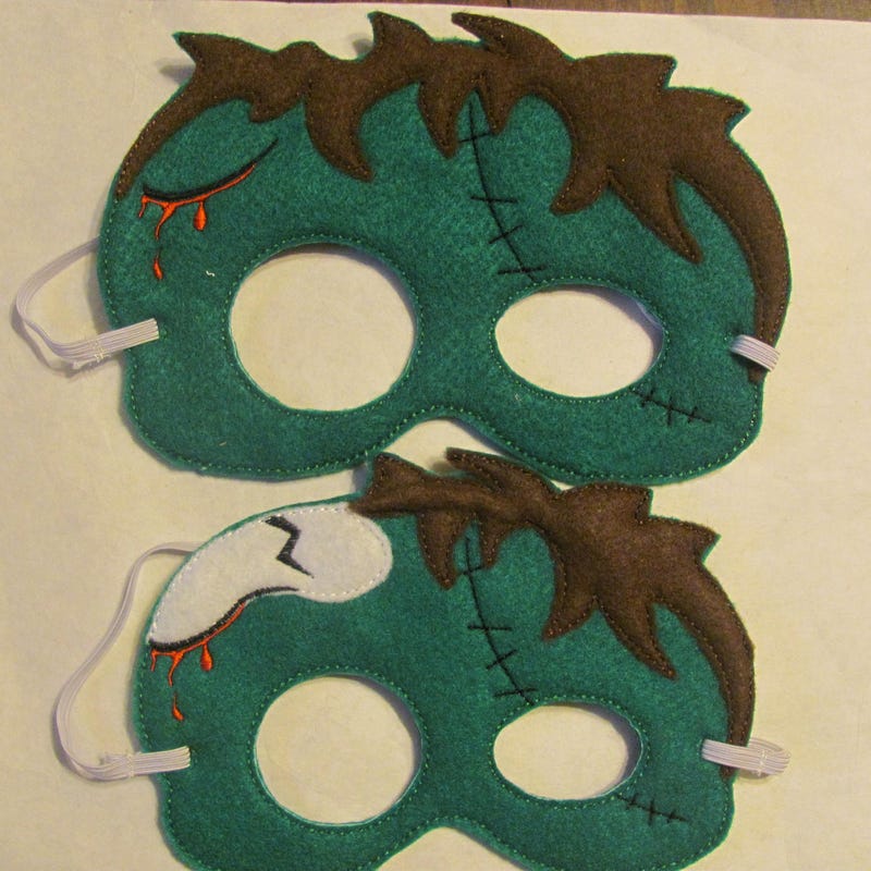 Zombie Mask - Etsy