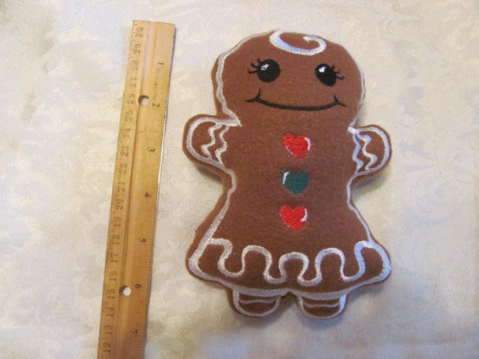 Gingerbread Boy and Girl Set of Christmas Decorations - Etsy