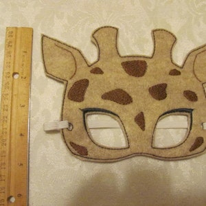 Giraffe Party Mask - Giraffe Photo Prop - Giraffe Party Favor - Giraffe ...