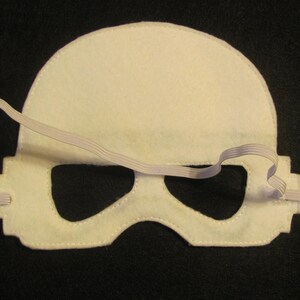 White Party Masks- Photo Prop - White Felt Mask - Birthday Present ...