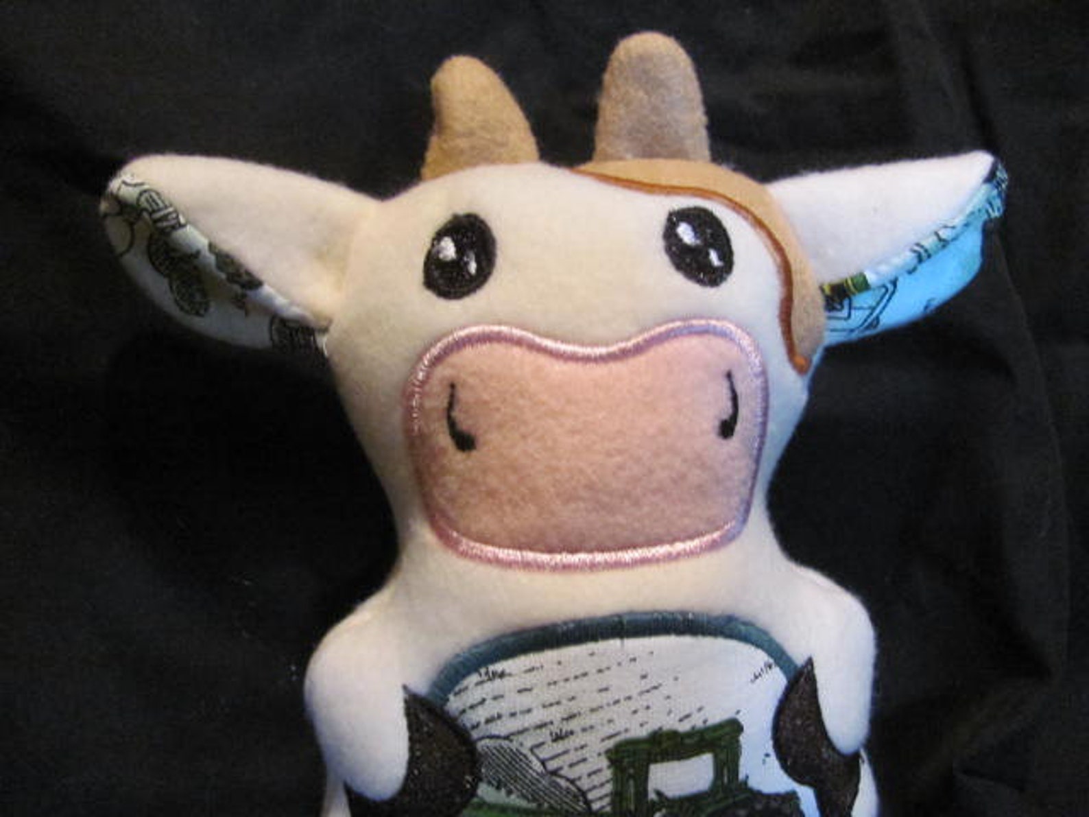 Cow Stuffed Animal Cow Gift Cow Stuffie Children's - Etsy