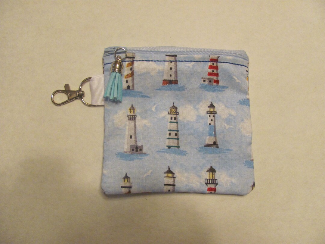 Lighthouse Zipper Bag - Lighthouse Accessories Bag - Zipper Pouch ...