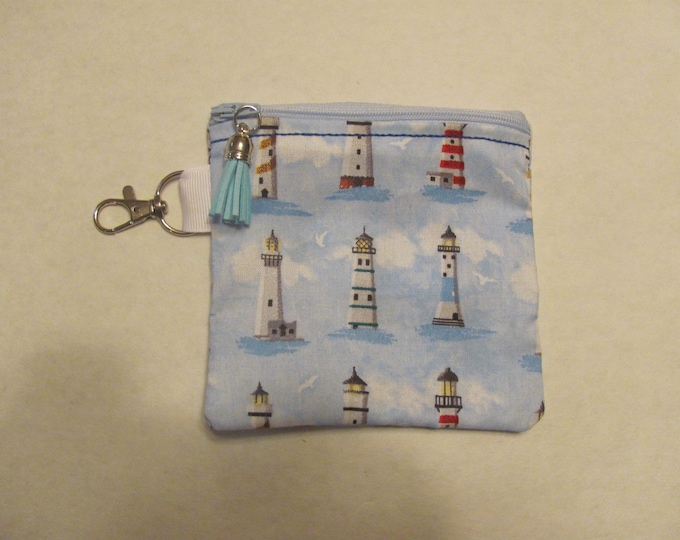 Lighthouse Zipper Bag Lighthouse Accessories Bag Zipper - Etsy