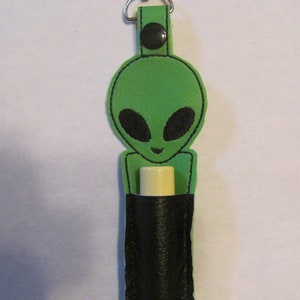 Alien Lip Balm Holder - Alien Lip Balm Case - Alien Key Fob - Alien Key ...