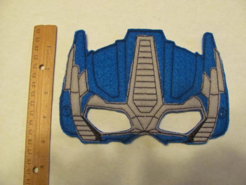 Blue Robot Party Masks Blue Robot Photo Prop Felt Mask | Etsy