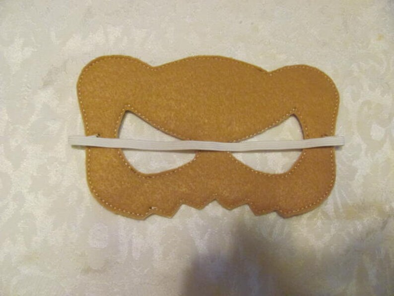 T-rex in Tan Party Masks Dinosaur Photo Prop Felt Mask - Etsy