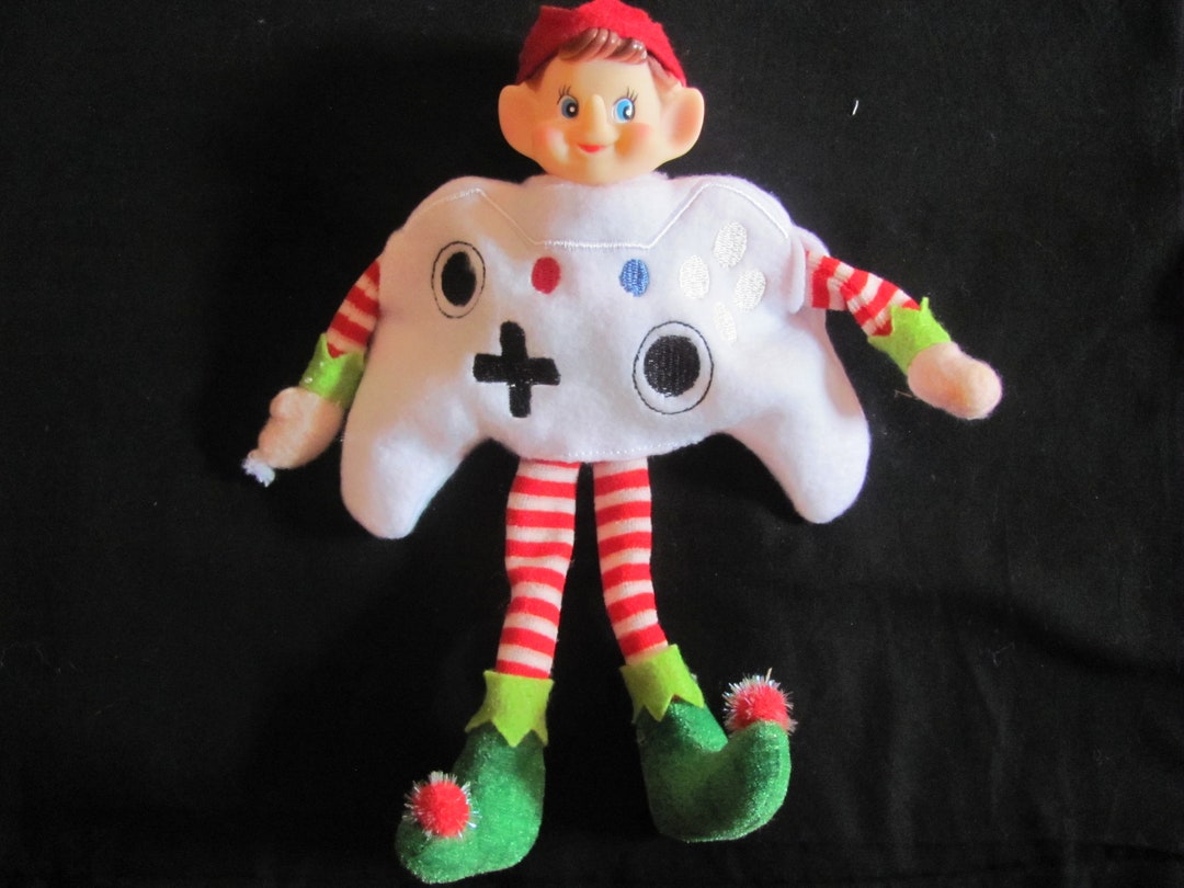 Elf Game Controller Sweater - Elf Gamer Sweater - Doll Sweater ...
