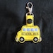 School Bus Key Fob - Bus Key Fob - School Bus Bag Tag - School Bus Key ...