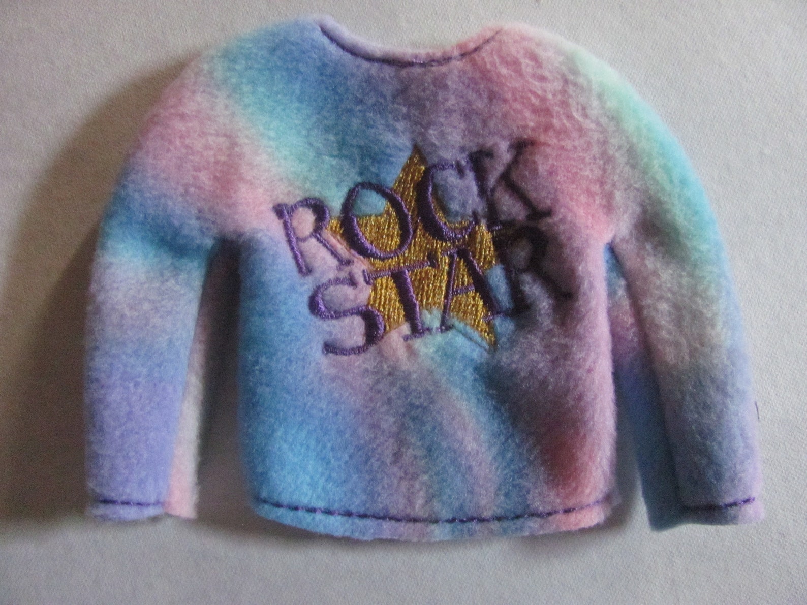 Elf Sweater -rock Star Elf Shirt - Rock Star Elf Sweater Set - Doll ...