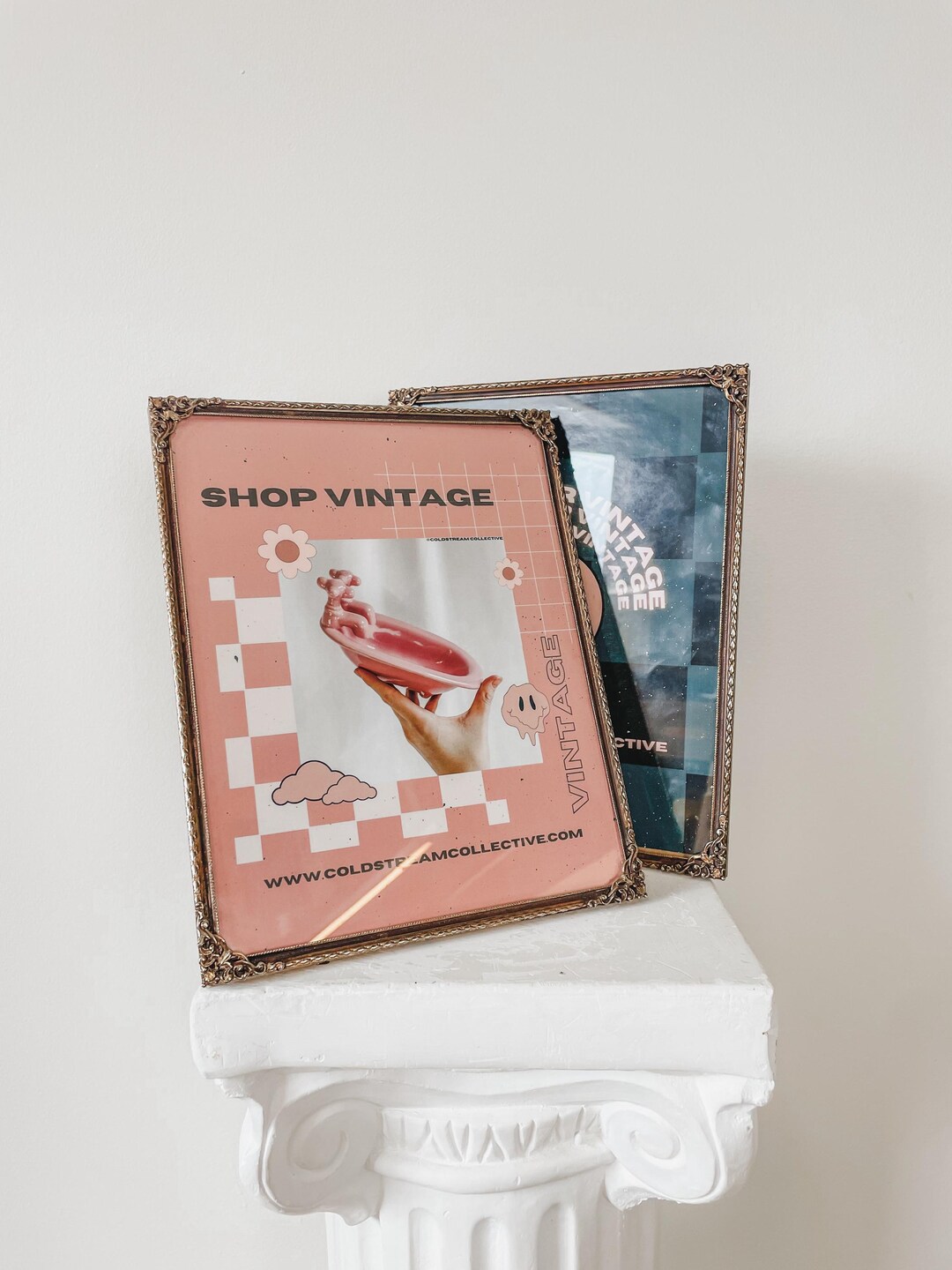 Vintage Brass Picture Frames | Brass Photo Frames | Brass Wall Decor ...