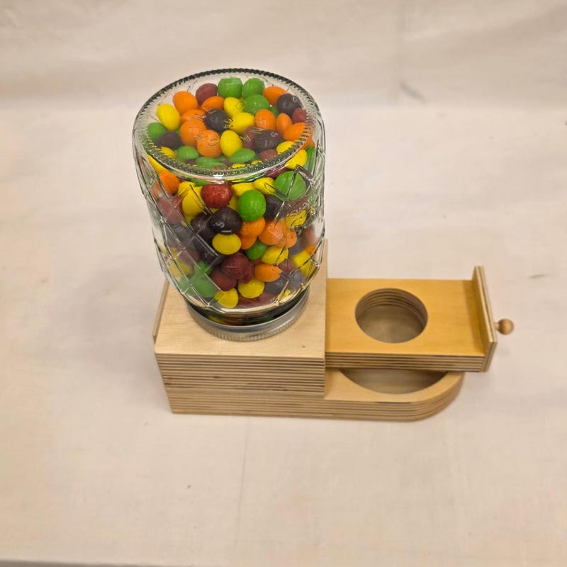 Wooden Sweet Dispenser - Etsy UK