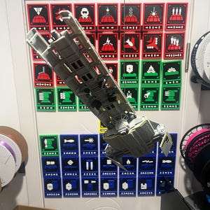 Colored HD2 Super Destroyer - Etsy