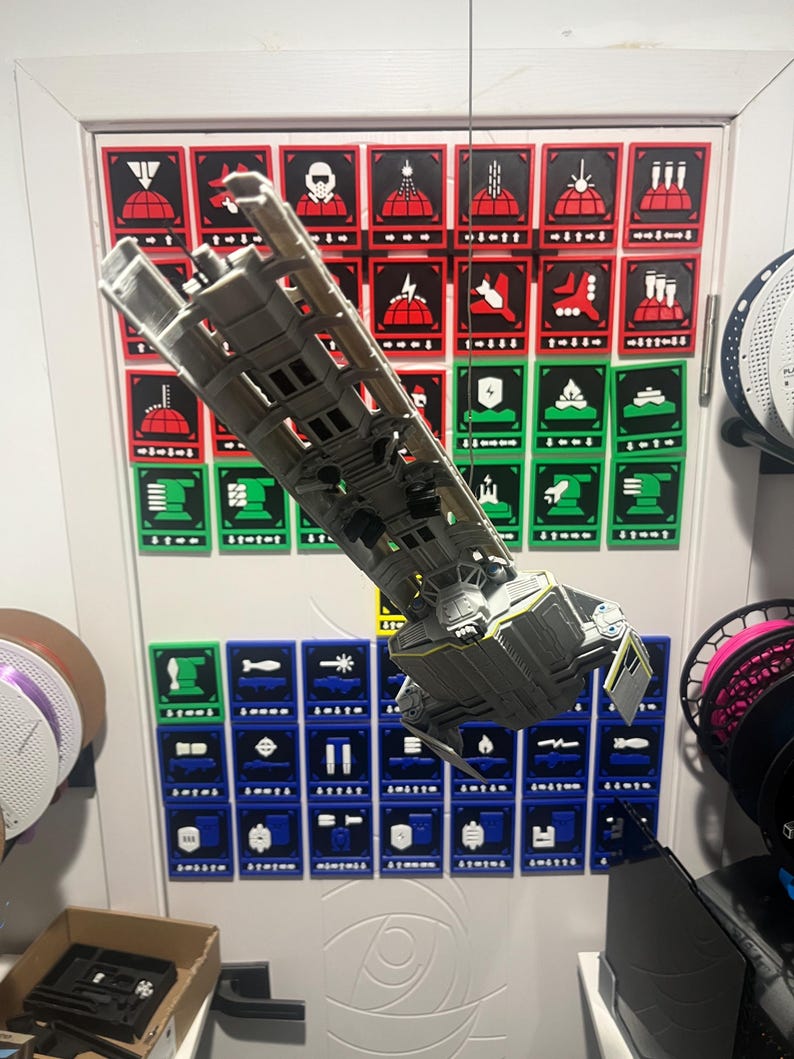 Colored HD2 Super Destroyer - Etsy