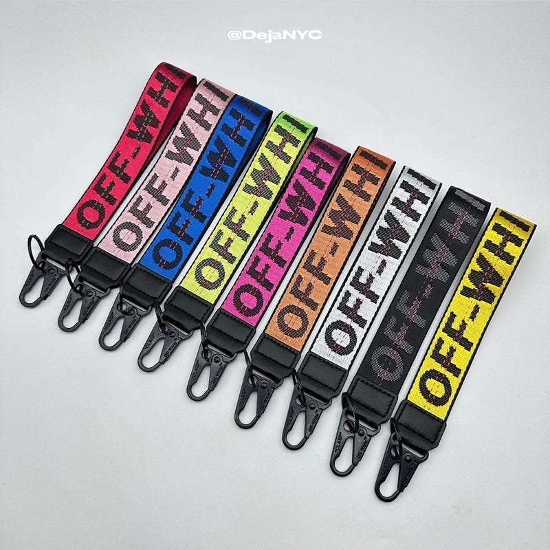 Off White Lanyard - Etsy
