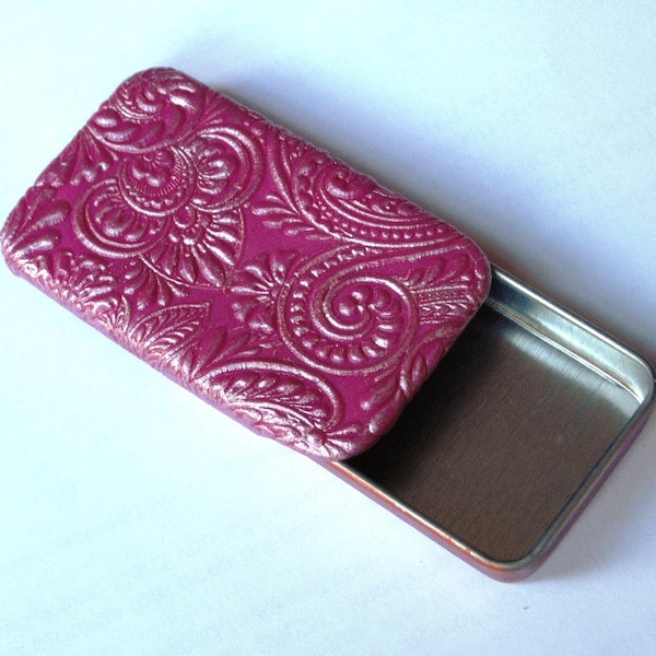 Metal Pill Box - Etsy