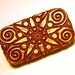 MINI Pill Box Bronze Tone Medieval Design Spiral Swirls Metal - Etsy