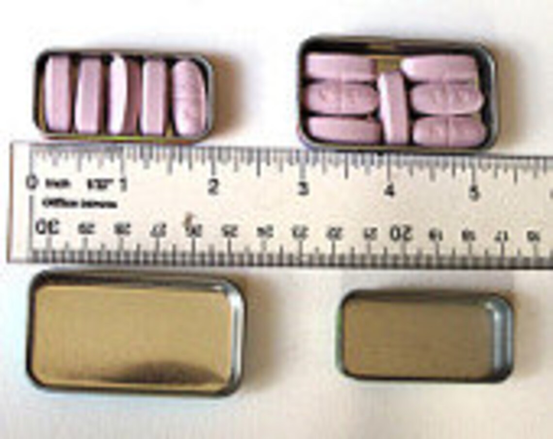 MINI Pill Box Teal Blue and Silver Rococo Elegant Purse Accessory ...